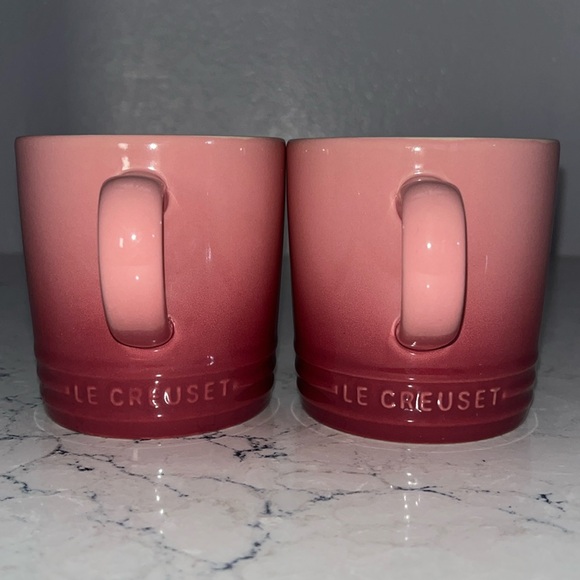 Le Creuset | Dining | Le Creuset Set Of Two Stunning Htf Rose Quartz 2 ...